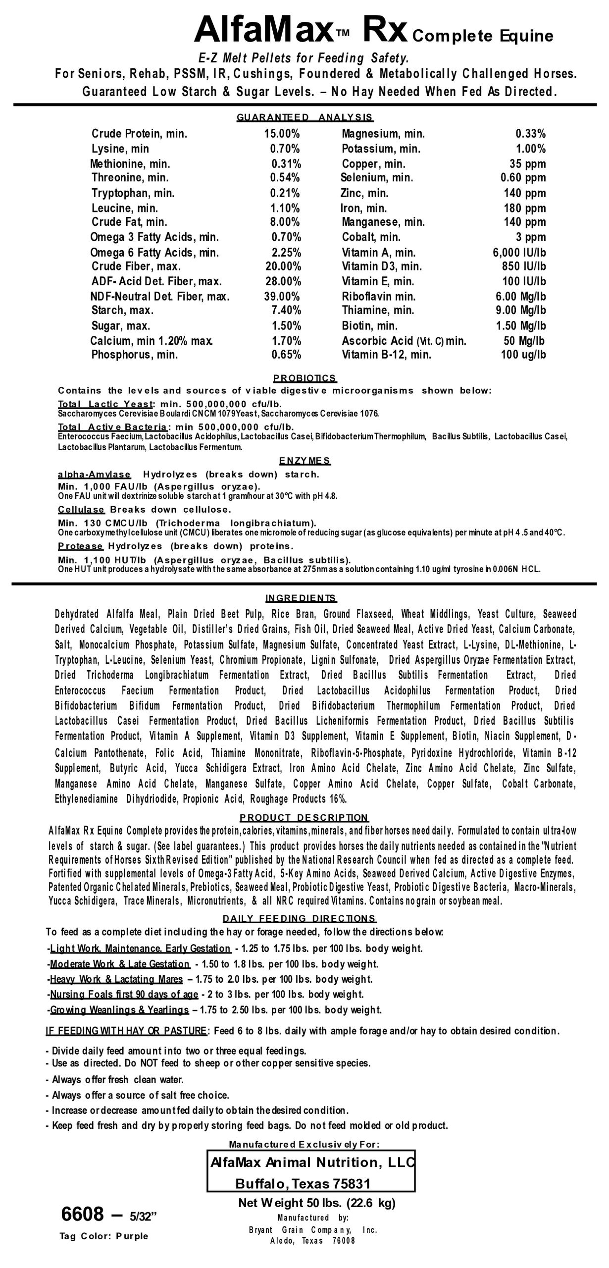 AlfaMax Rx | AlfaMax Feed